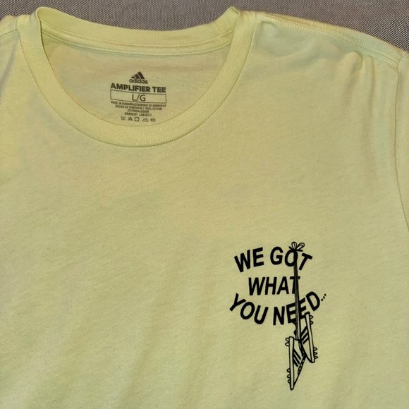 adidas Originals | Shirts | Adidas Amplifier Tee New York 5th Ave Large ...